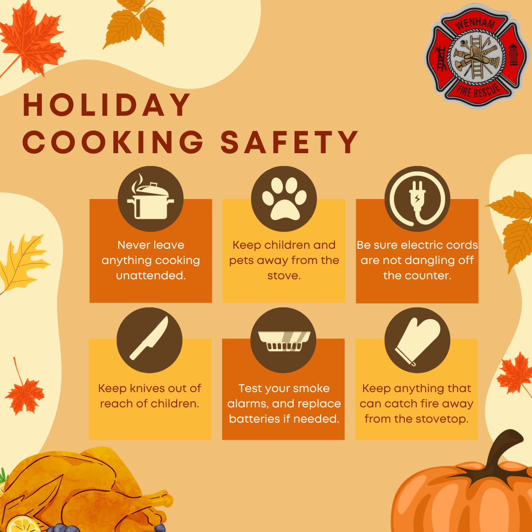 Wenham Fire Offers Safety Tips for Cooking This Holiday Season – Wenham ...
